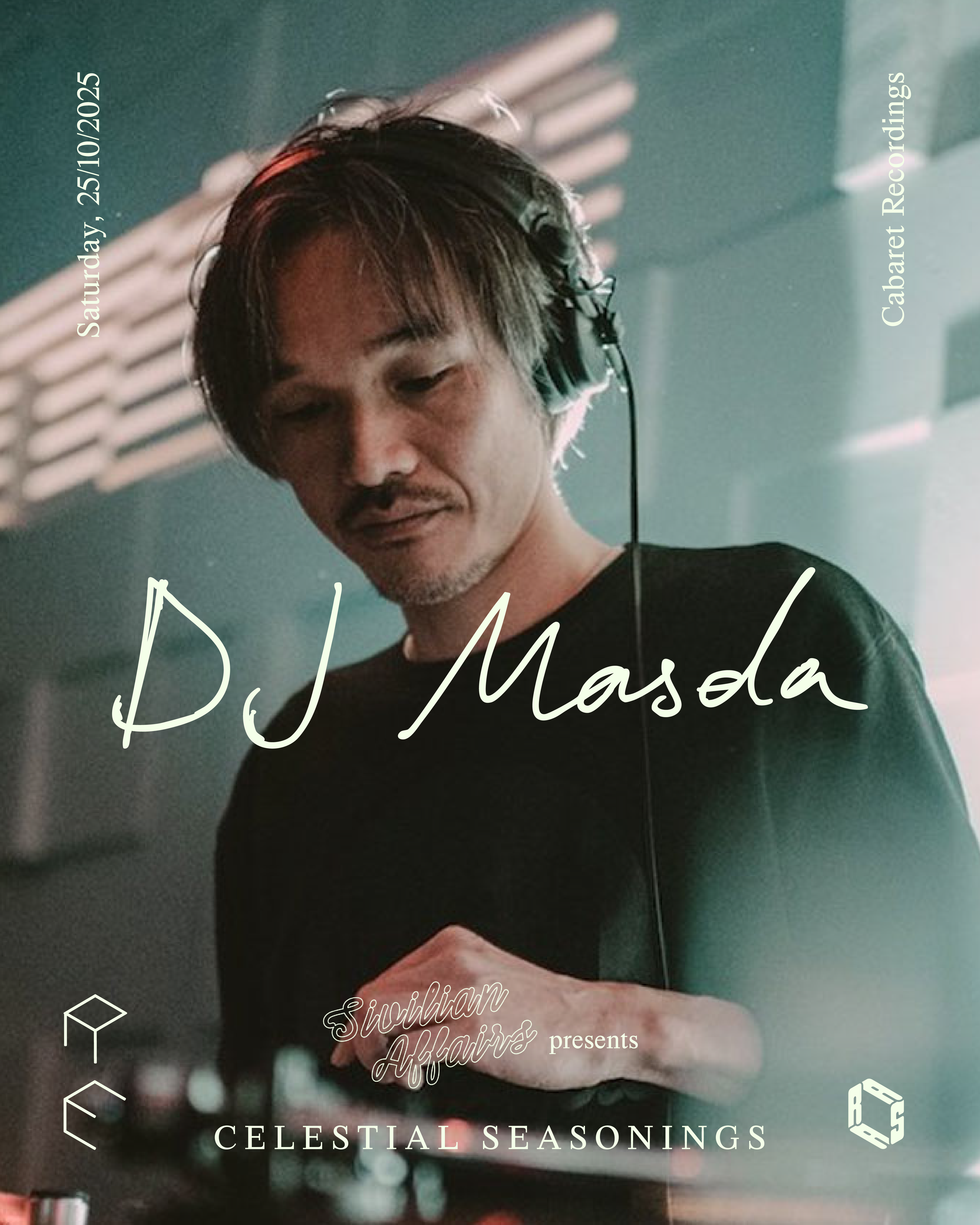 Rasa | Sivilian Affairs: Celestial Seasonings w/ DJ Masda (Cabaret Recordings, JP)